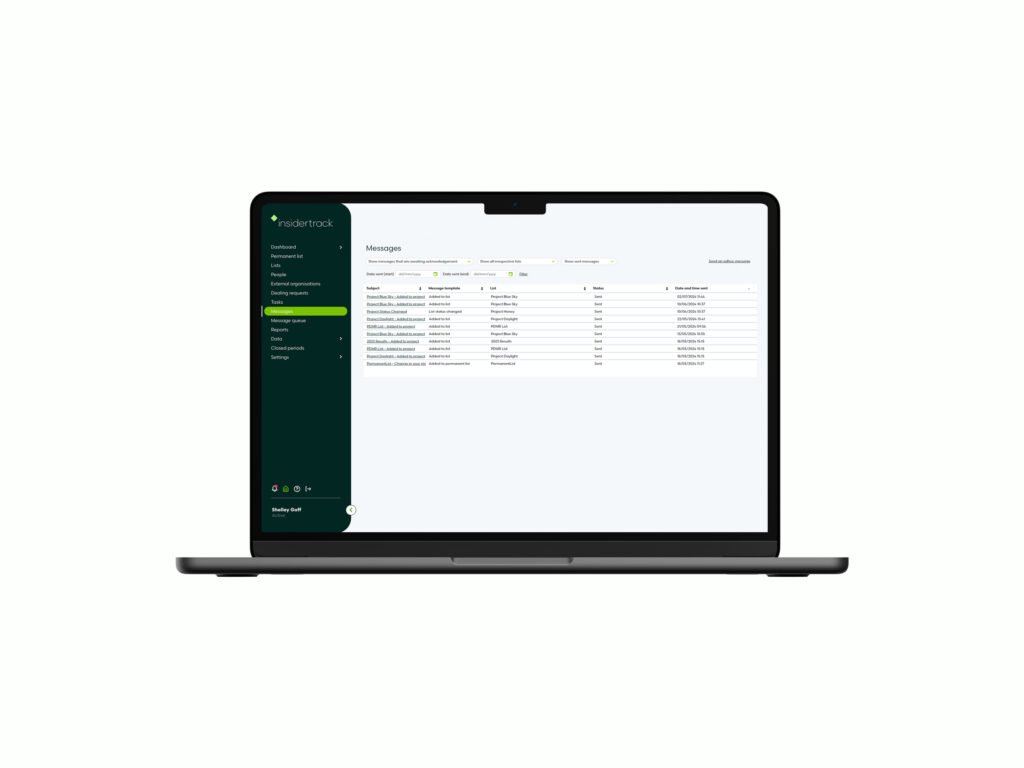 Insidertrack Used By Over 50 Of The Ftse100